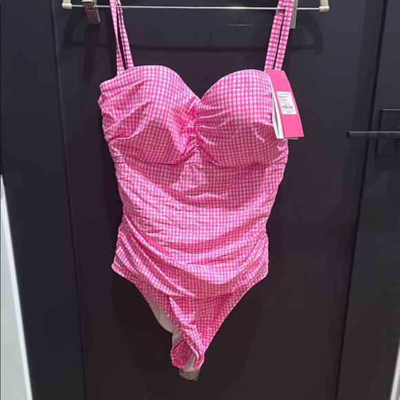 Lilly Pulitzer | Swim | Lilly Pulitzer Pink One Piece Swimsuit Retro ...